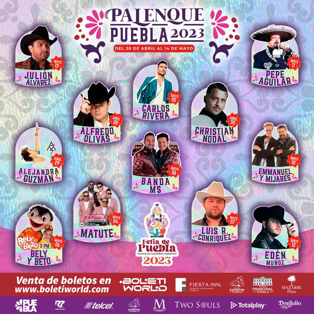Boletos Edición Especial Palenque Fiestas de Octubre 2025 - Fiestas de ...