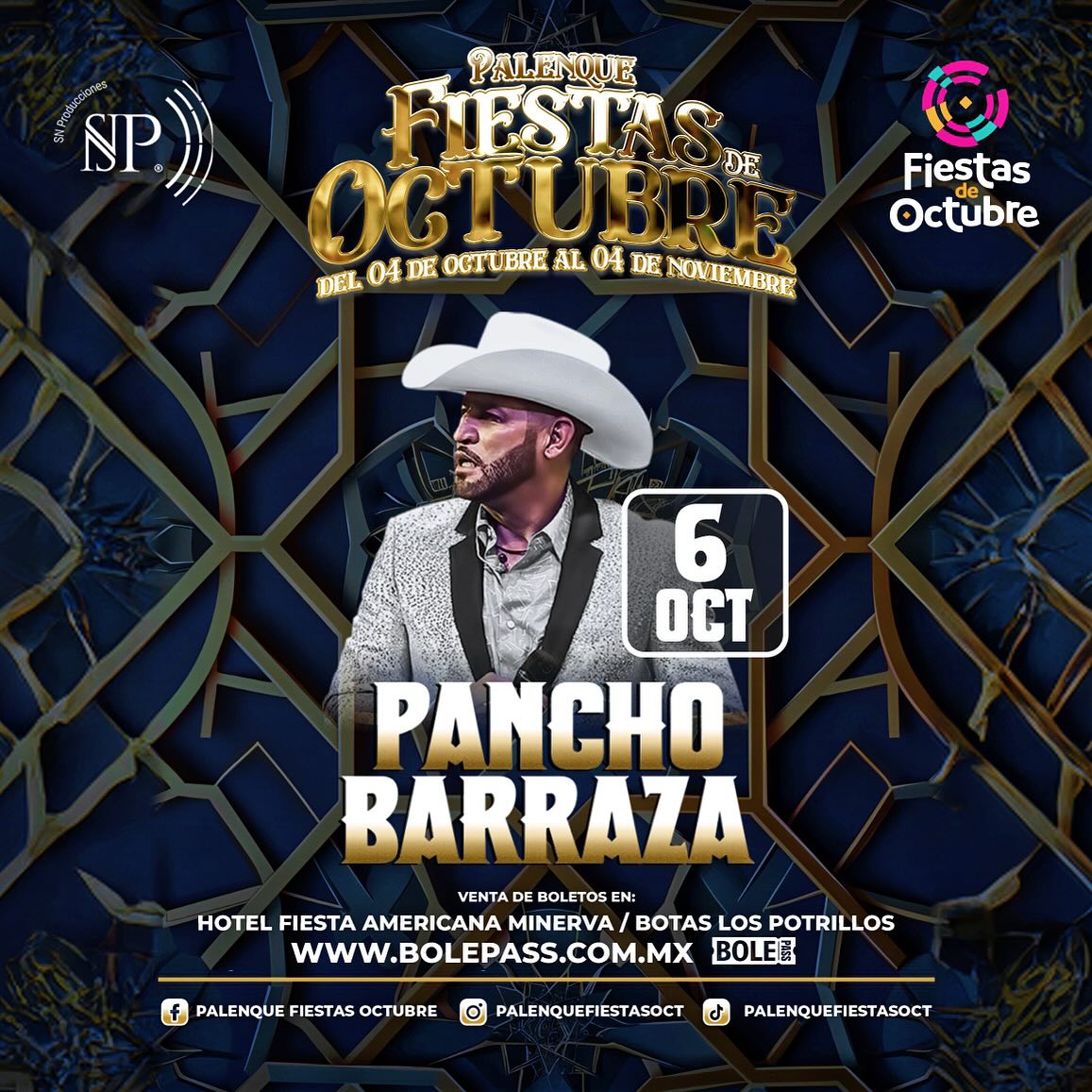 Boletos Natanael Cano Fiestas de Octubre 2024 - Fiestas de Octubre ...
