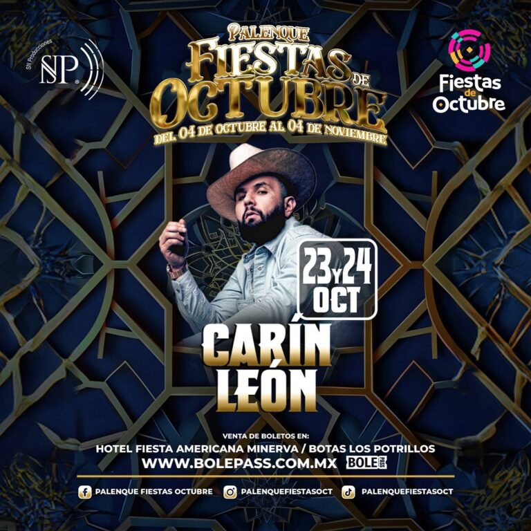 Boletos Alfredo Olivas Palenque Fiestas de Octubre 2024 - Fiestas de ...